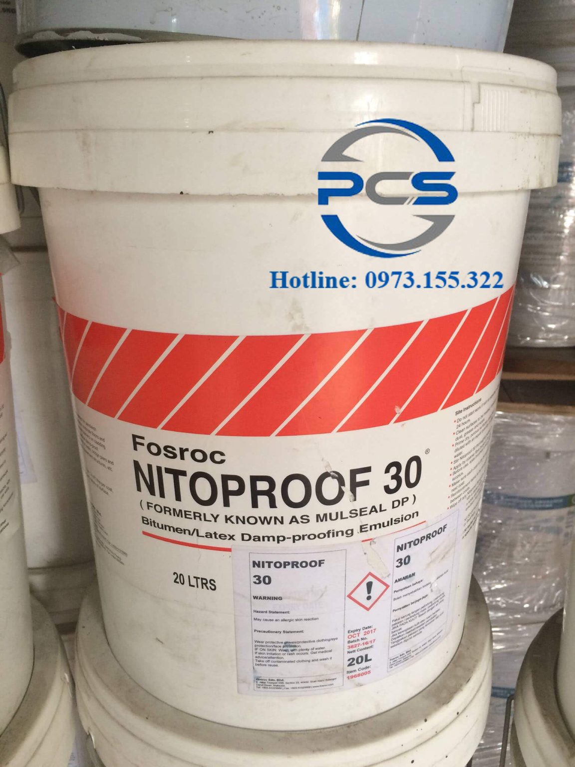 Fosroc Nitoproof 30 - Màng chống thấm Bitum dẻo một thành phần